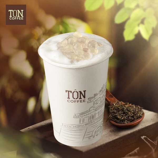 ICE White Peach Oolong Milk Tea